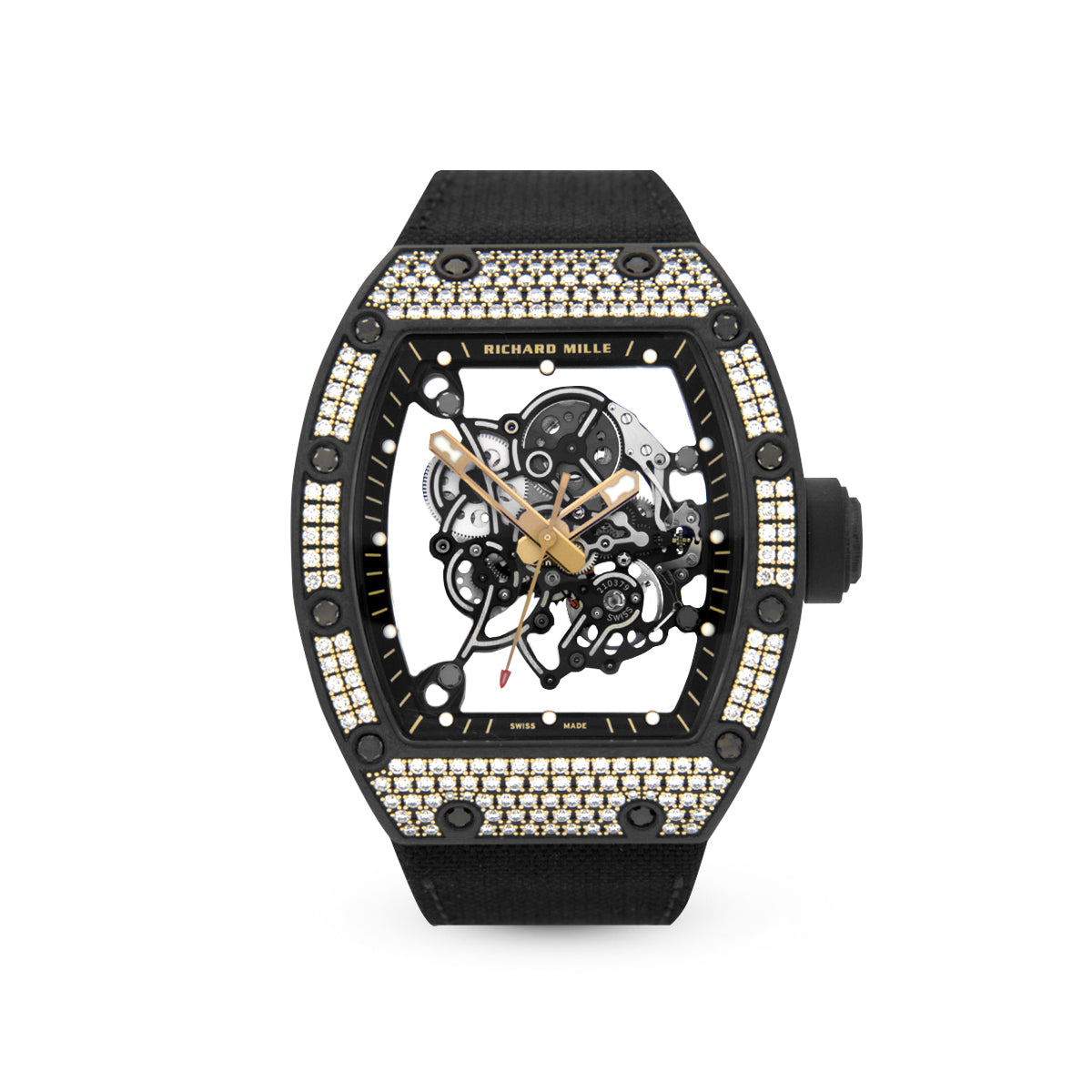Richard Mille RM055 NTPT Diamonds Original Watch on Luxehouze Singapore