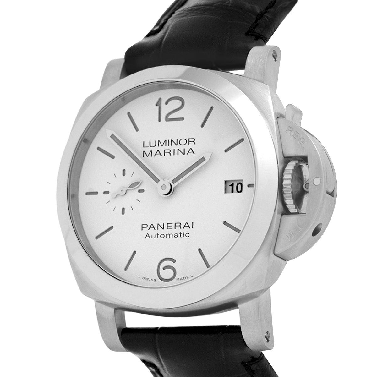 Panerai Luminor Quaranta 40 PAM01371 White Original Watch on Luxehouze ...