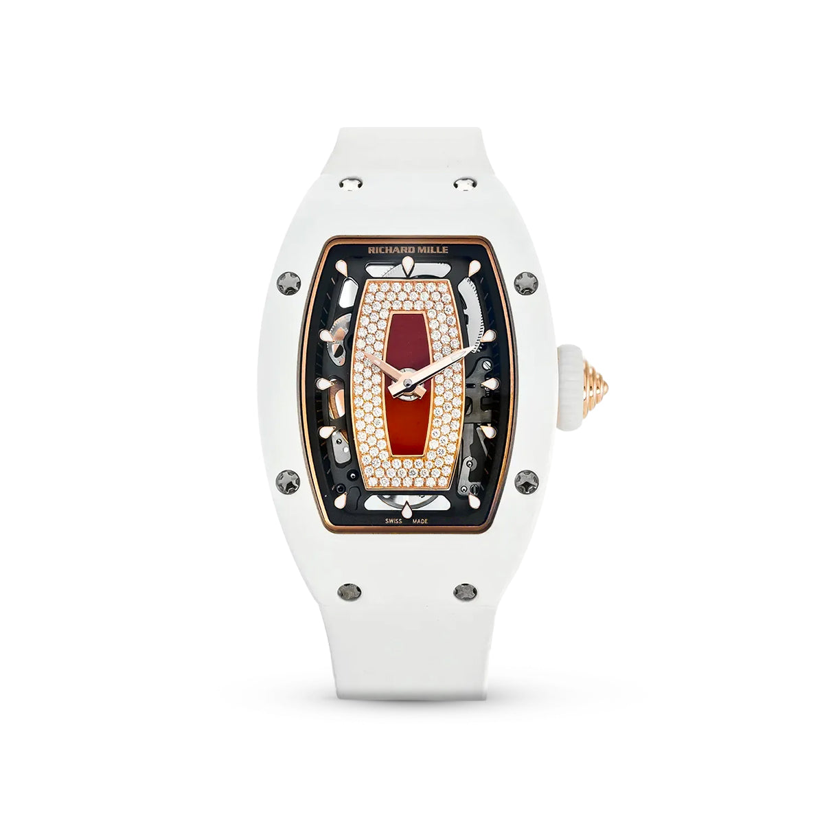 Richard Mille RM07-01 White Ceramic (Red Lips) Original Watch on ...