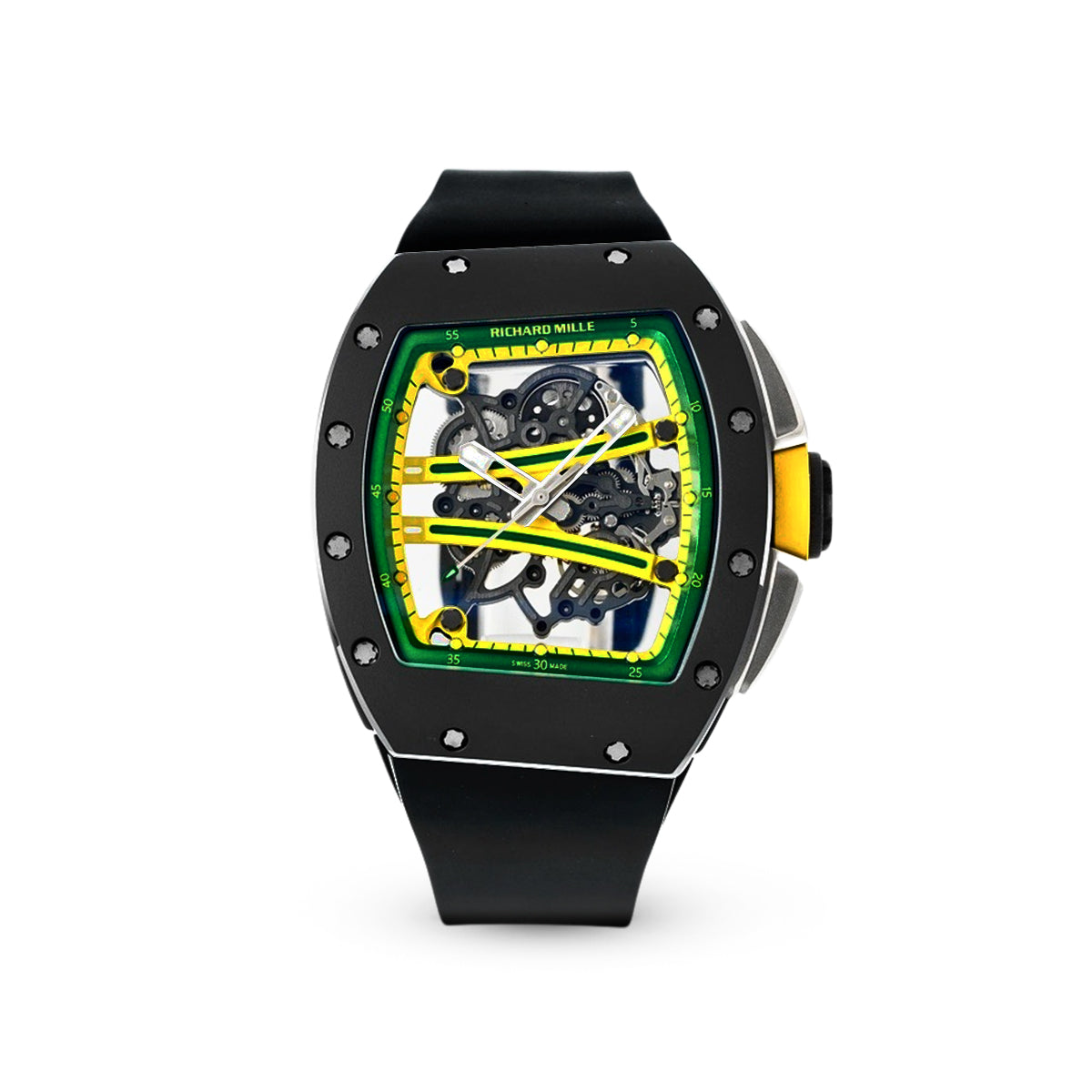 Richard Mille RM61-01 Yohan Blake Black Green Original Watch on ...