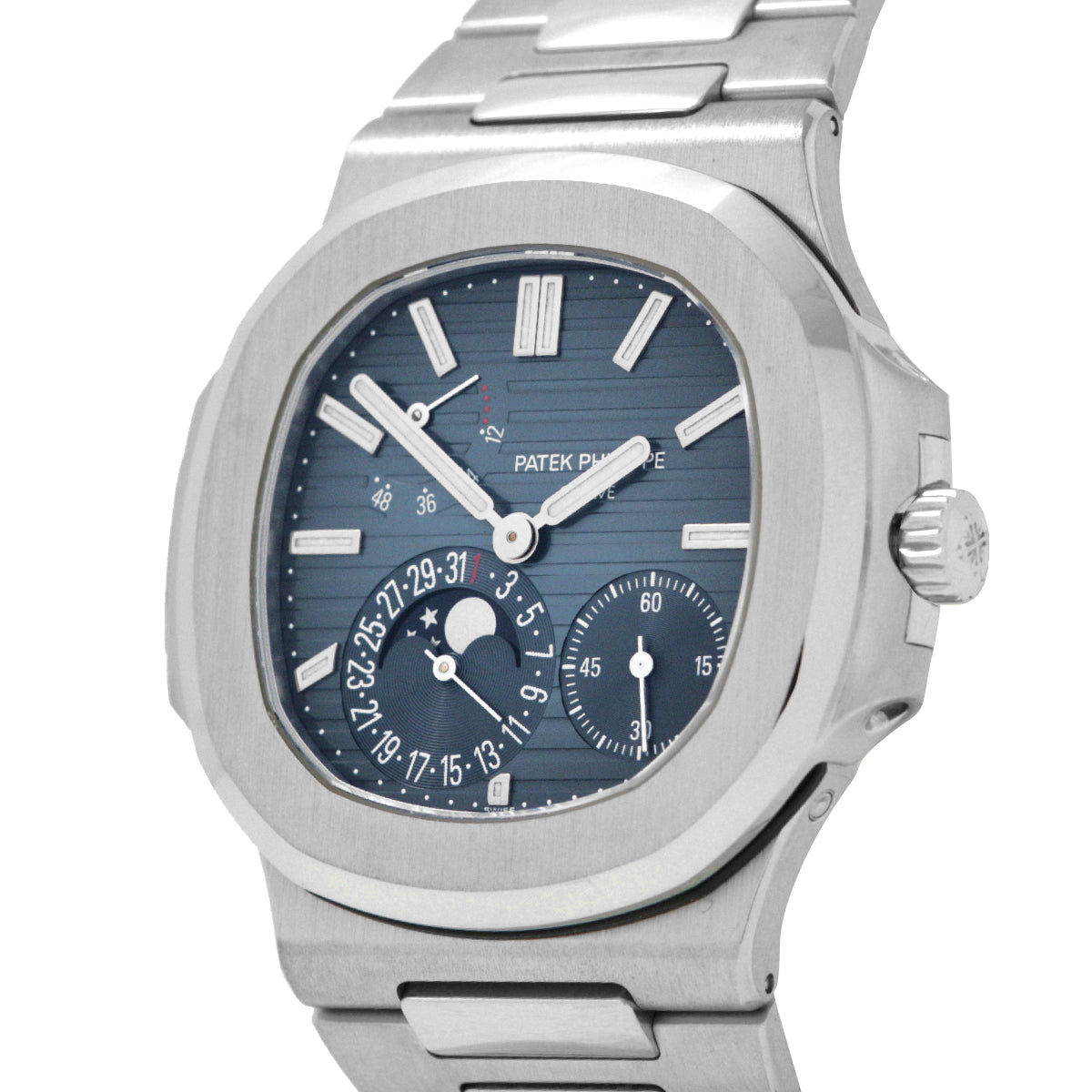 Patek Philippe Nautilus 5712/1A-001 Blue Original Watch on Luxehouze ...