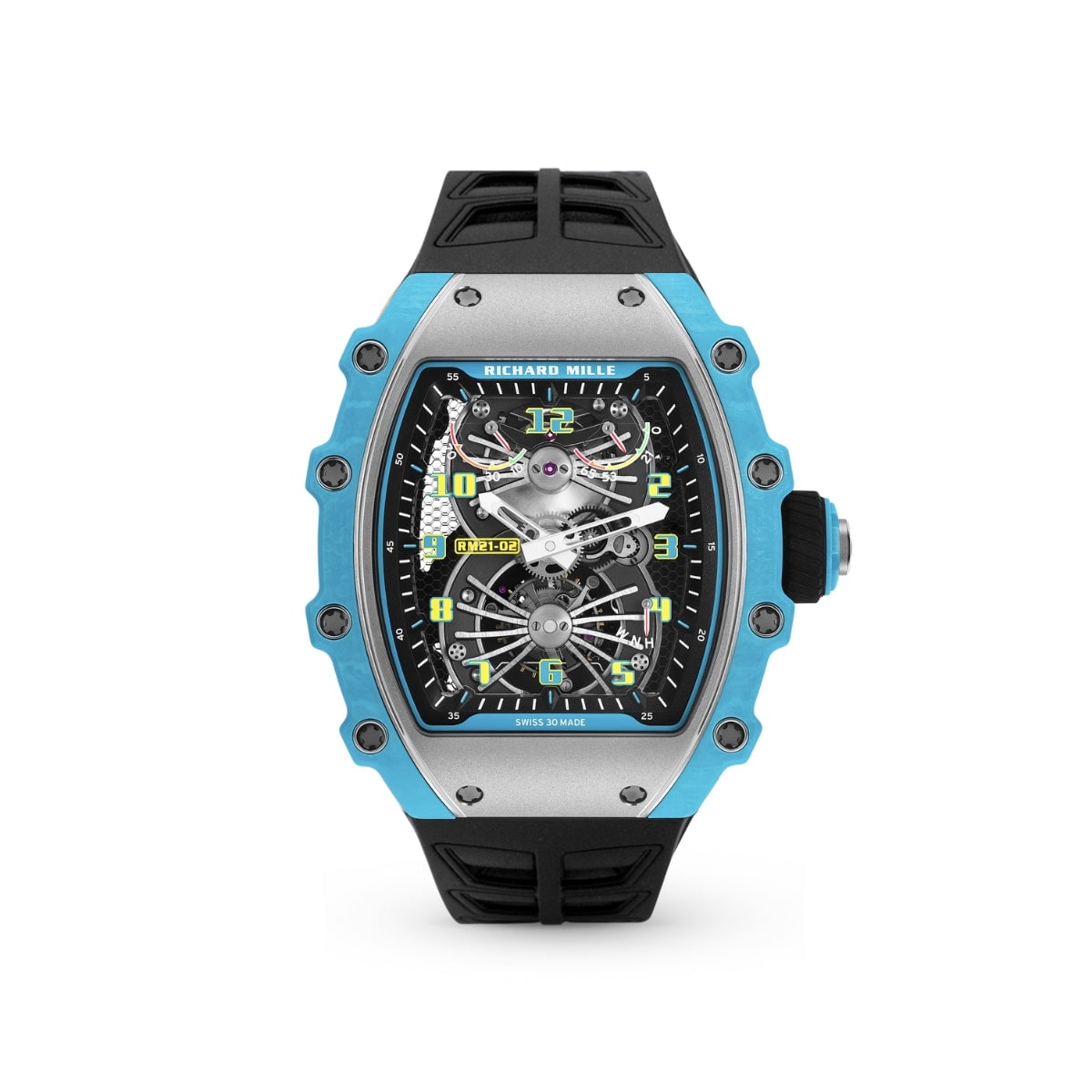 Richard Mille RM21-02 Blue QTPT Original February 2026 | Luxehouze ...