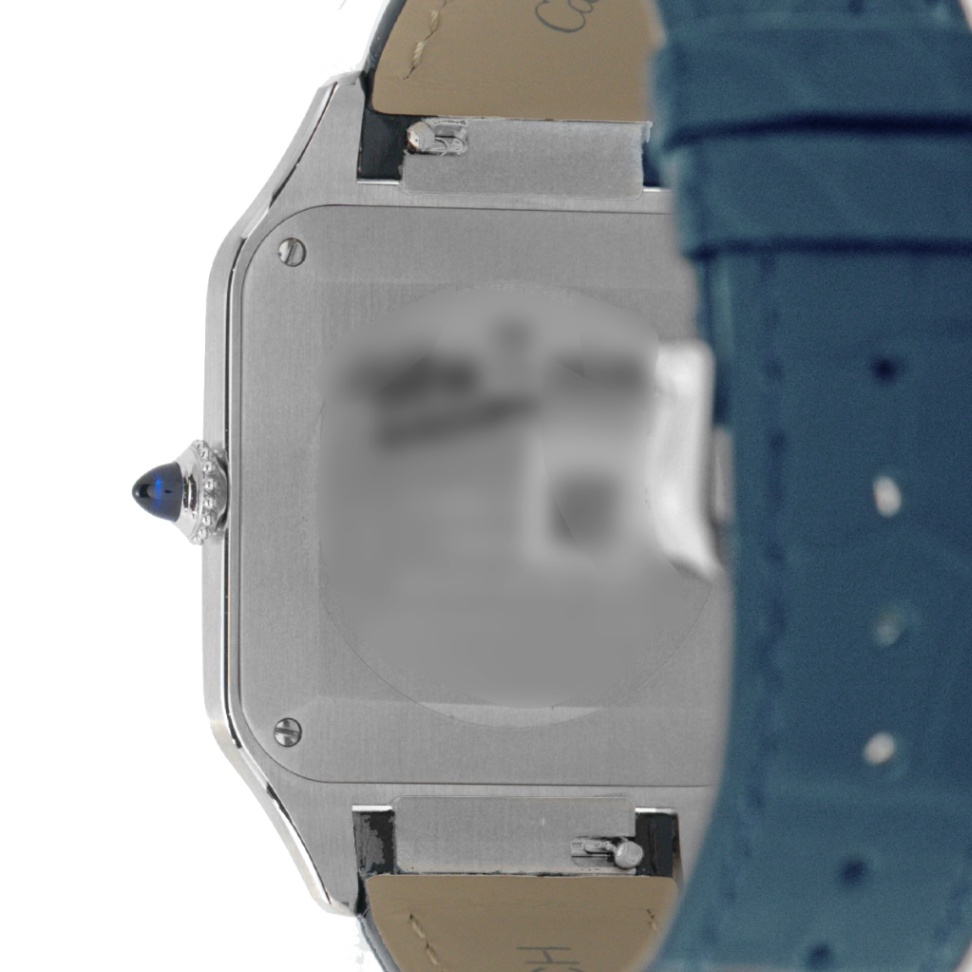 Cartier Santos-Dumont WSSA0085 Silver Original Watch on Luxehouze Singapore